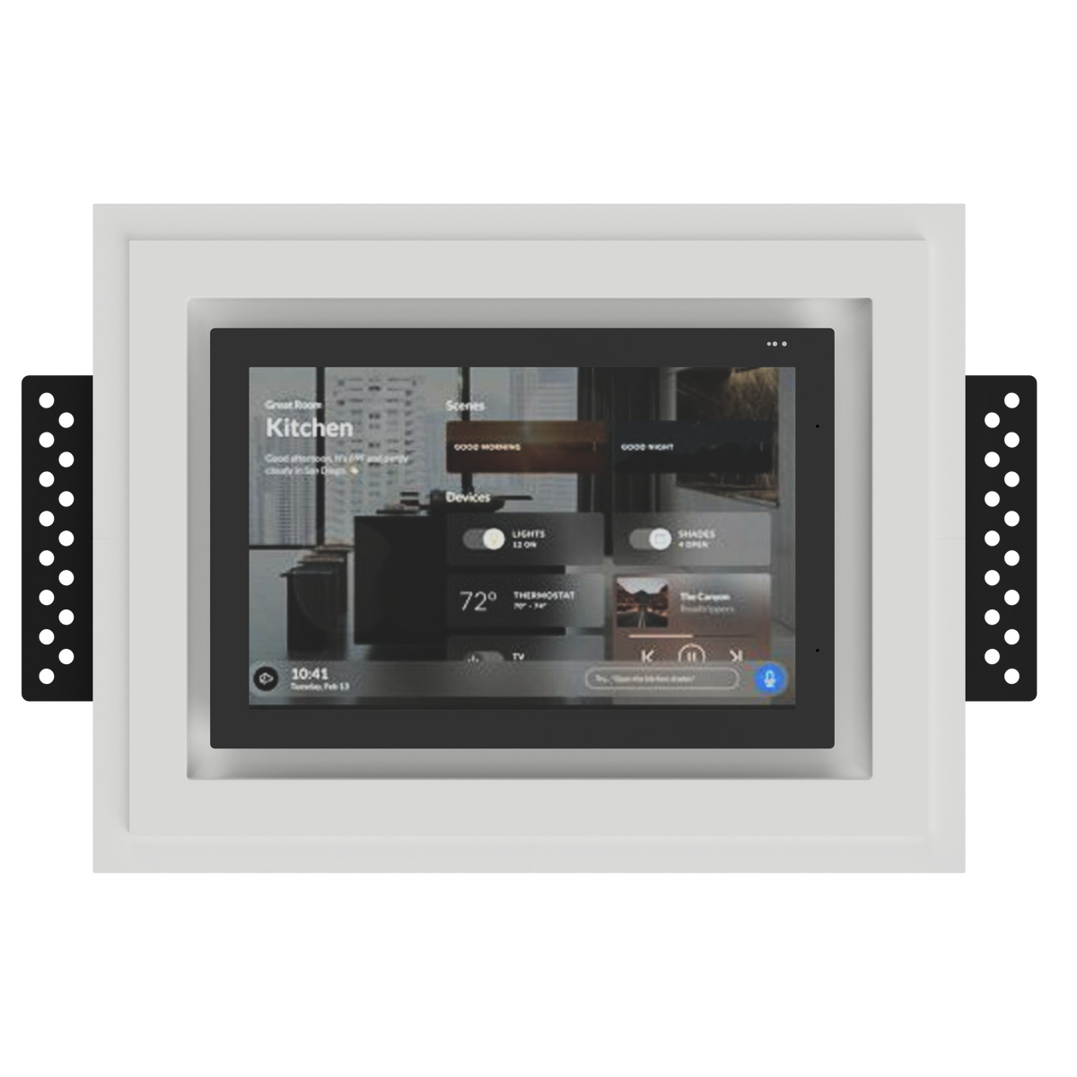 SLD-TPJI-375 Touchscreen Mount for Josh AI | Flush In-Wall Mount ...